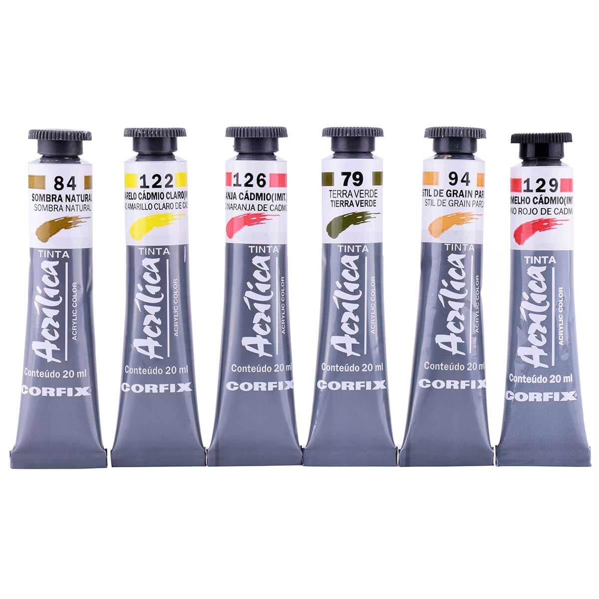 Tinta Acrílica Tela Corfix | Lister