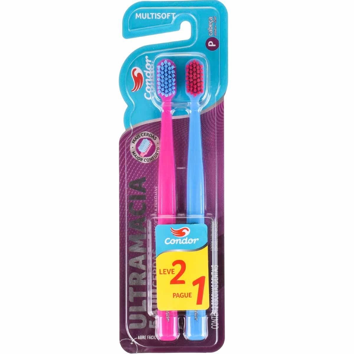 Escova Dental Ultra Macia 5400 Cerdas - Multisoft | Lister